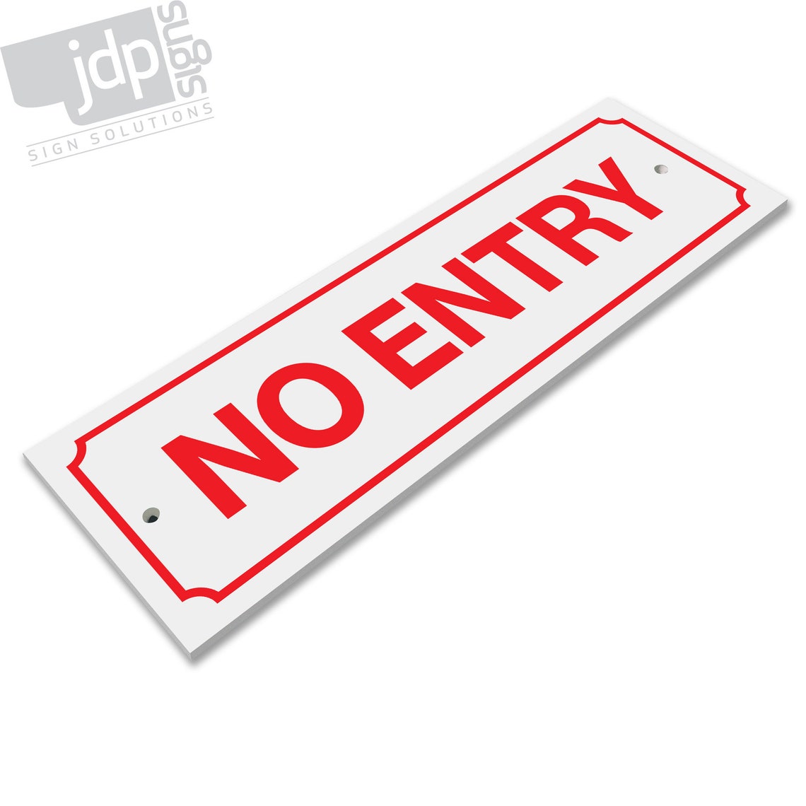 No Entry 3mm Rigid PVC Board Sign 21 Colours - Etsy UK