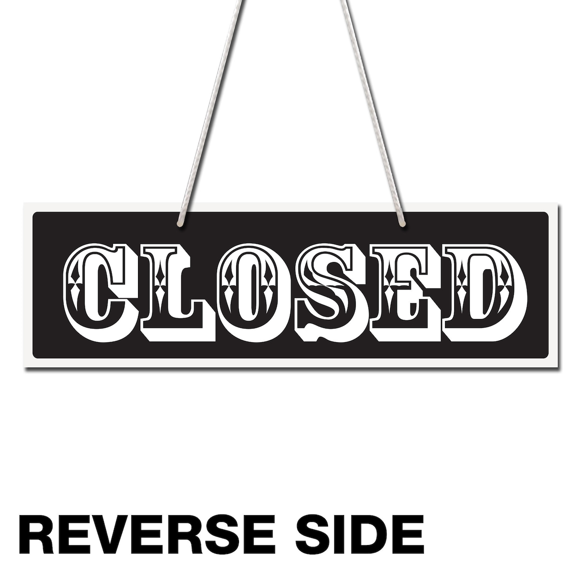 Large Open and Closed 3mm Rigid Hanging Sign 80mm X 260mm - Etsy