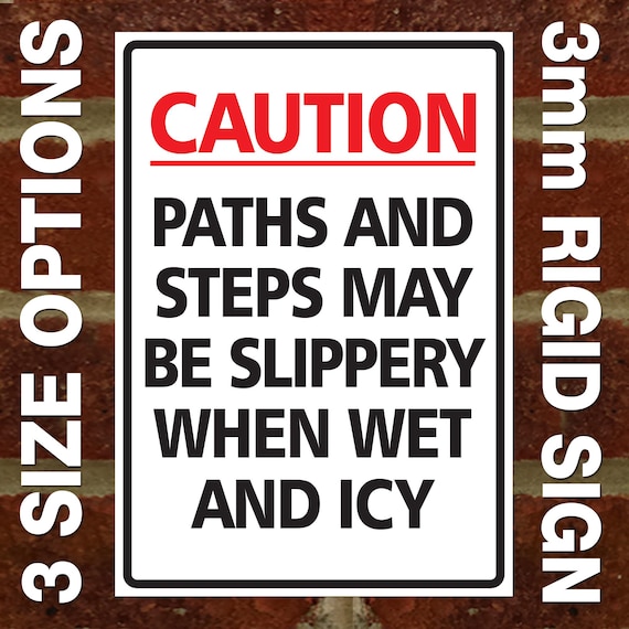 Slippery When Wet Stairs