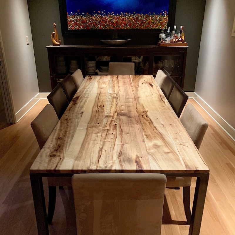 Reclaimed Wood Dining Table - Etsy