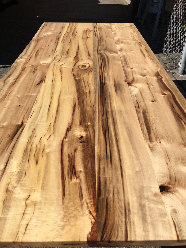 Oregon Myrtle Hardwood Dining Table - Etsy