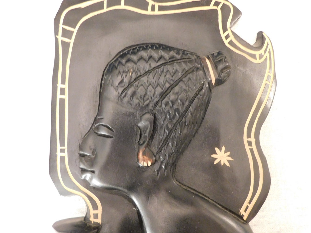 Sese Wood Panel Art of Ghanaian African Woman - Etsy