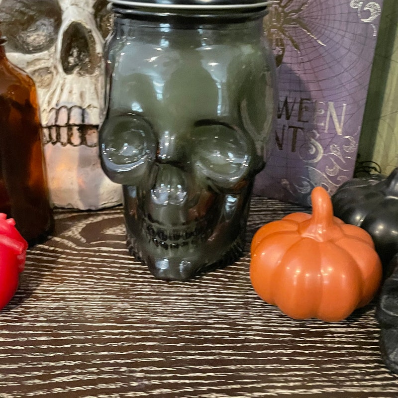 Skull Jar - Etsy