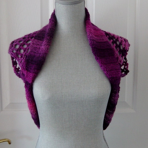 Purple Shrug - Etsy