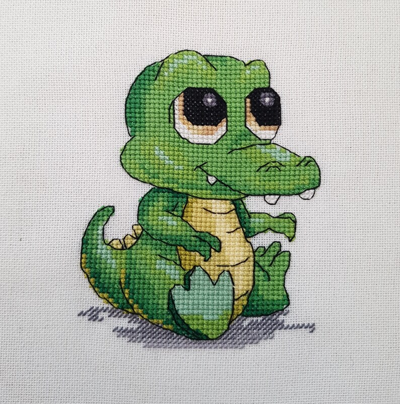 Small Dragon Cross Stitch Pattern PDF Instant Download Cute | Etsy