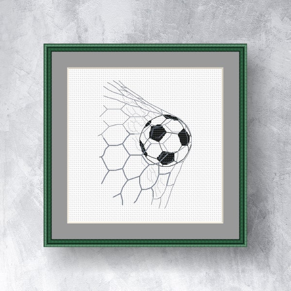 Soccer Ball Cross Stitch Pattern - Etsy