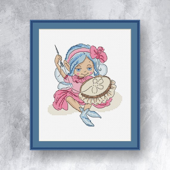 Cross Stitch Fairy Cross Stitch Pattern PDF Instant Download | Etsy