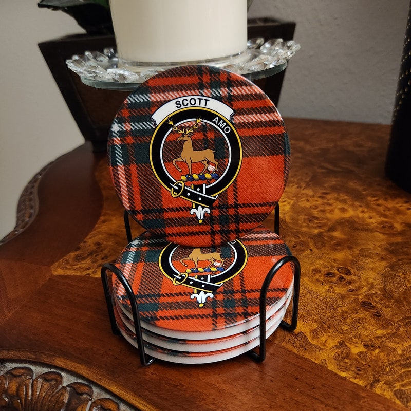 Scottish Crests Coasters - Etsy