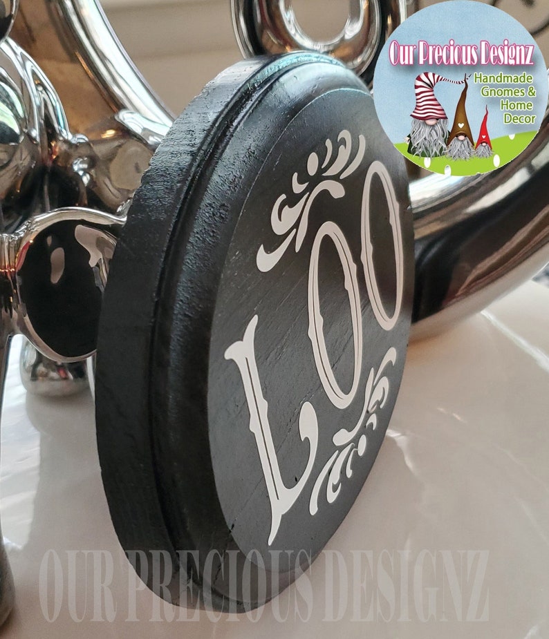 Loo Toilet British Scottish Bathroom Handmade Wood Sign Plaque | Etsy