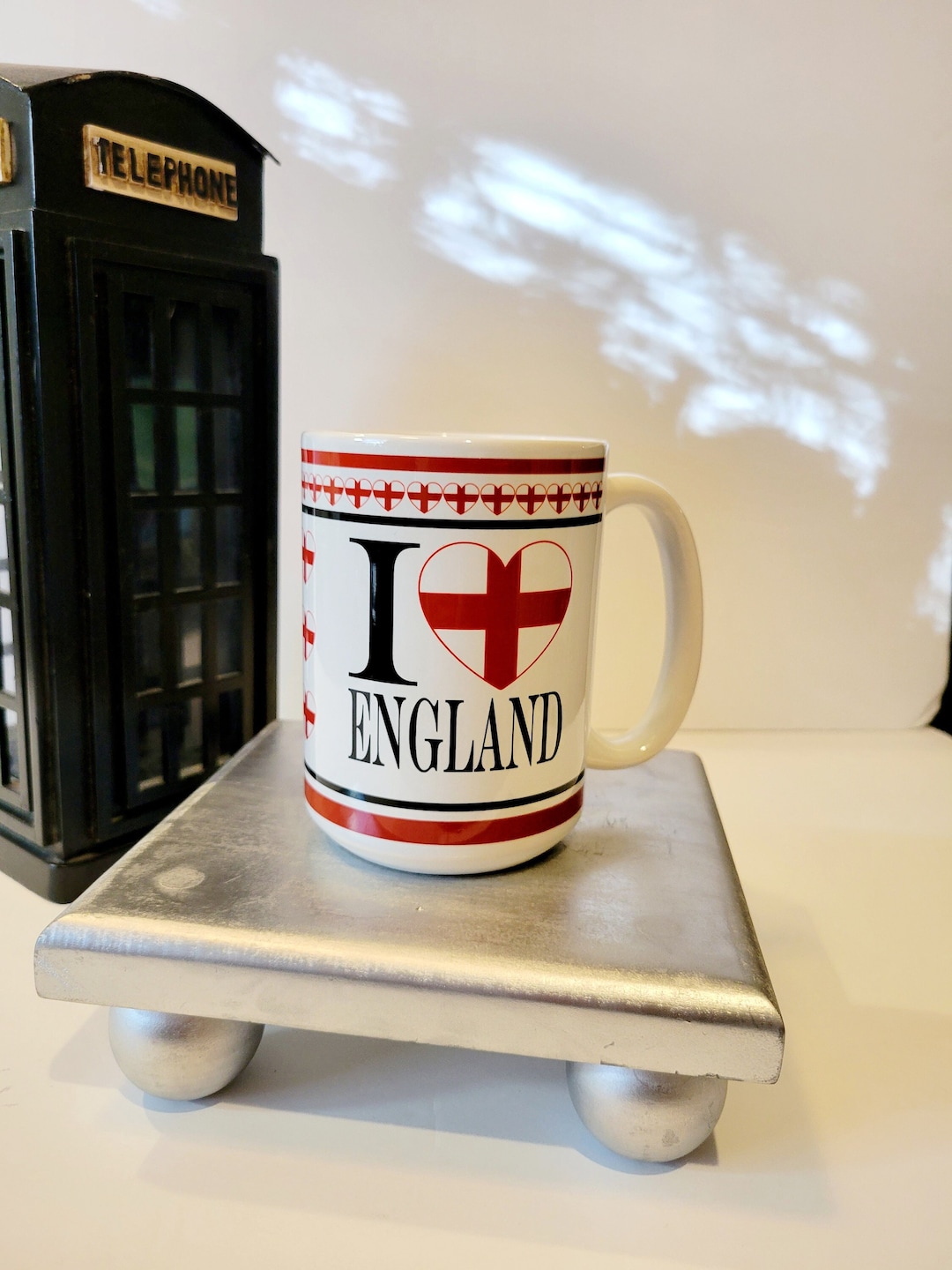I Love England Mug: British Union Jack Tea Cup With Gift Box - Etsy