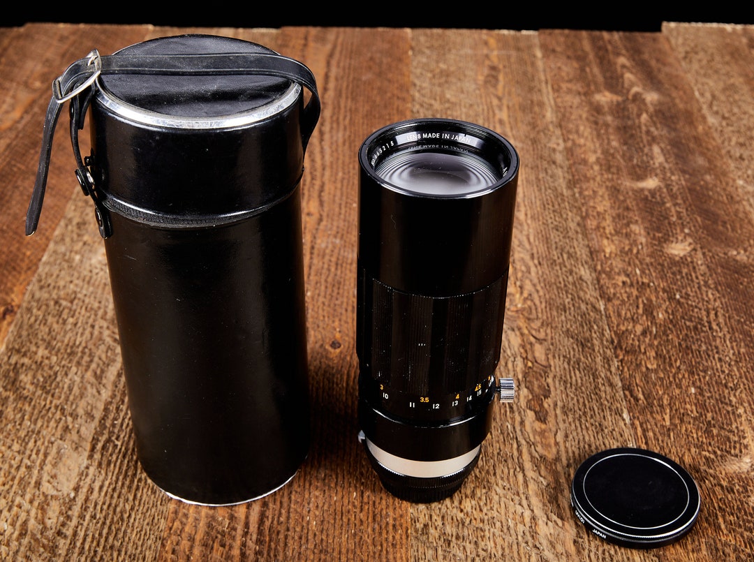 Soligor Auto 250mm F4.5 M42 Mount Telephoto Prime Lens With Case - Etsy