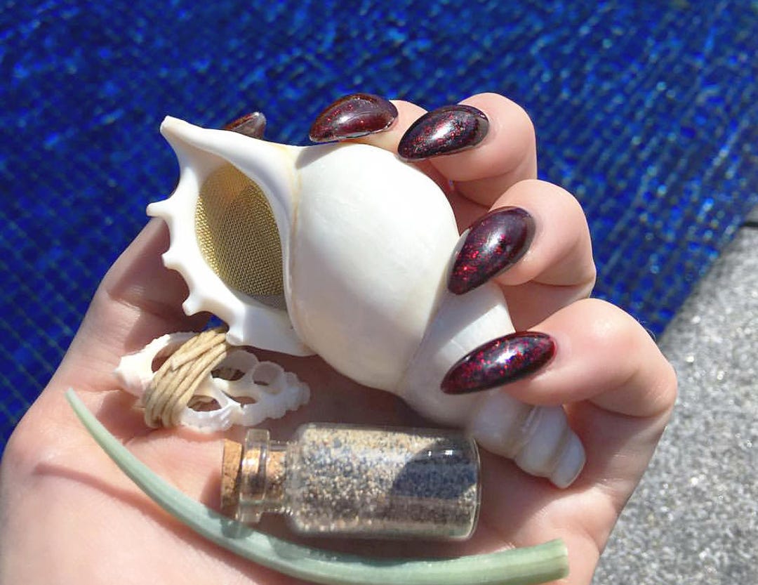Cute Mermaid Seashell Pipe | Sea Shell Pot Pipe Tobacco Pipe Hand Pipe ...