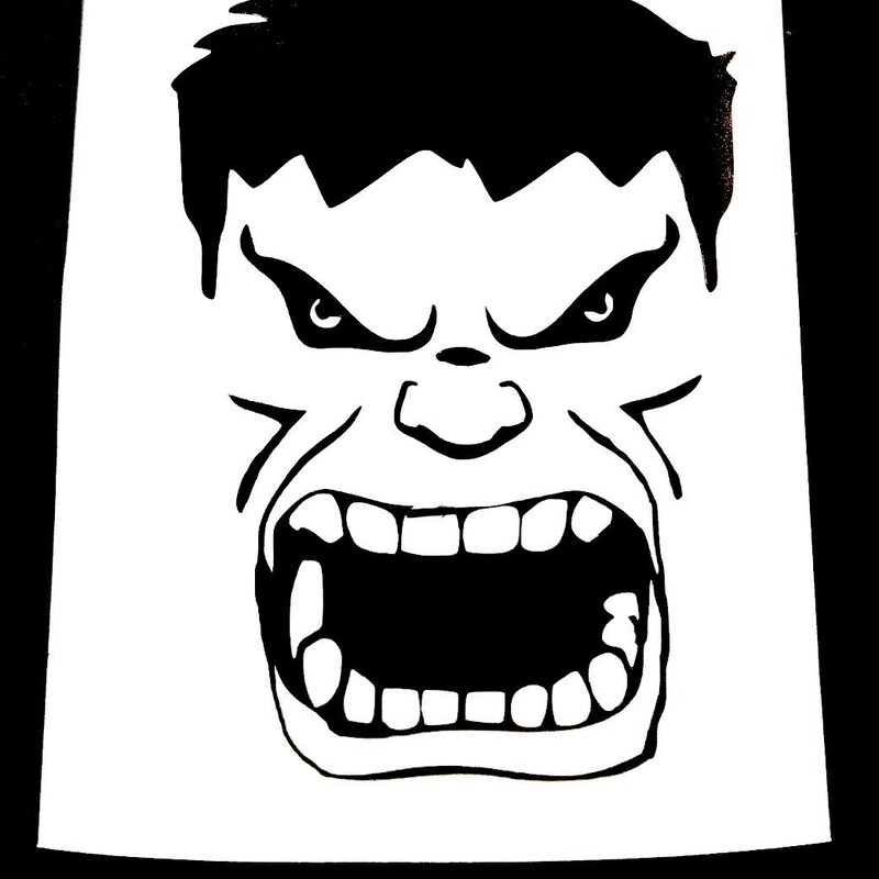 Hulk Decal - Etsy