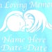 DIY in Loving Memory Vinyl Decals Single Baby Twin Babies - Etsy