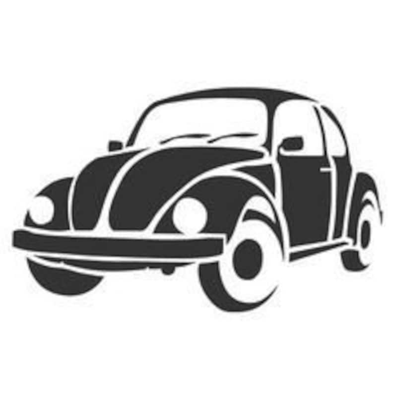 DIY Beetle Slug Bug Vinyl Decal, Laptop Decal, Tablet Decal, Stainless ...