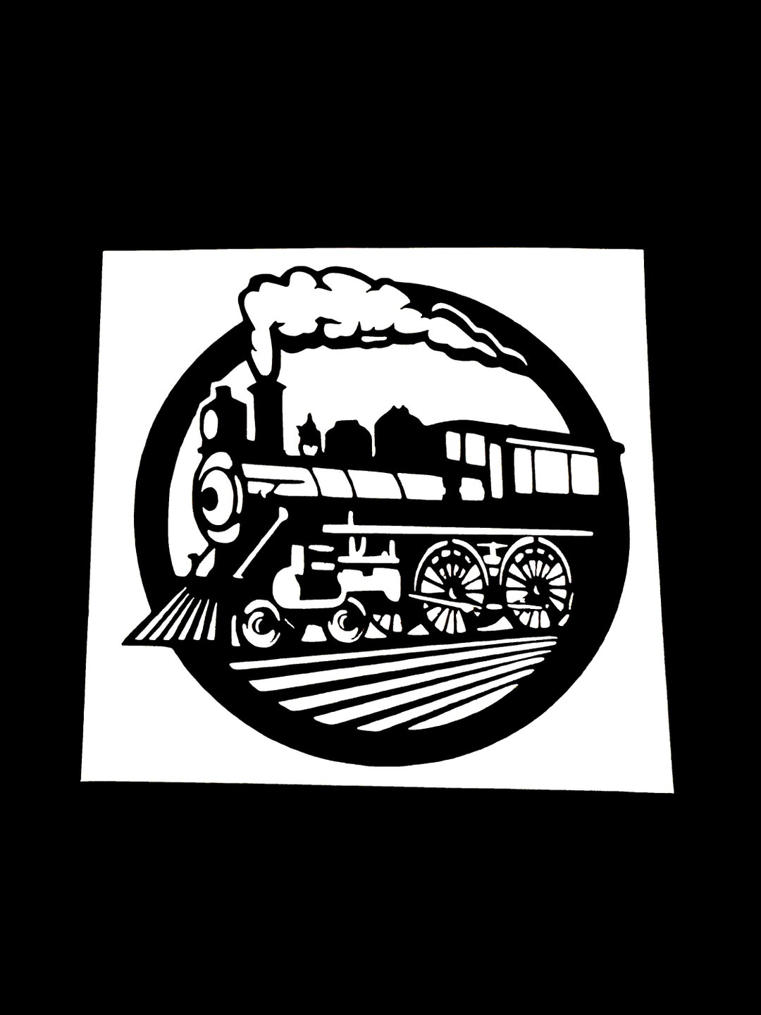 DIY Vinyl Decal, Train Engine - Etsy