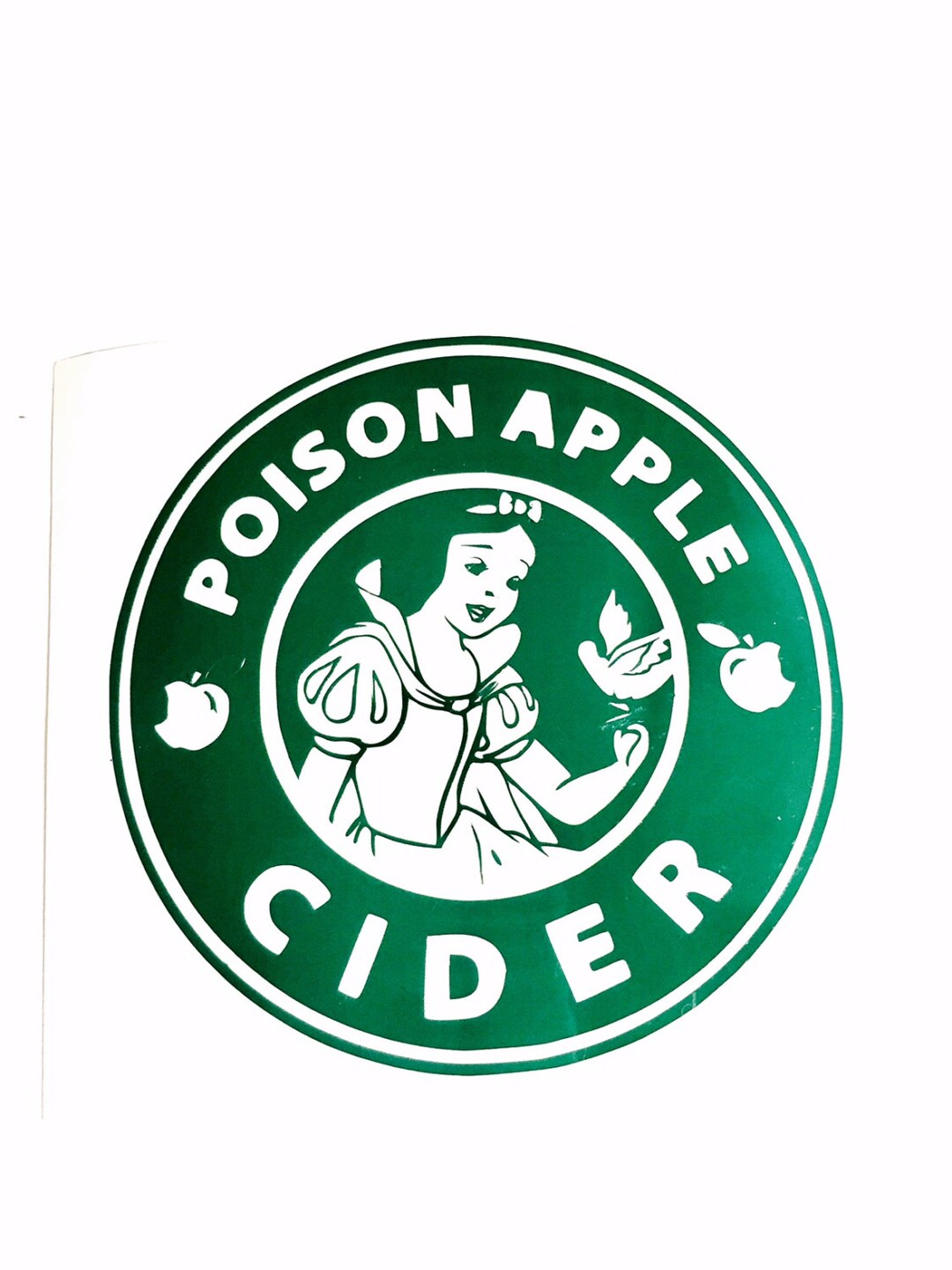 DIY Poison Apple Cider Vinyl Decal, Snow White, Choose Size, Choose ...