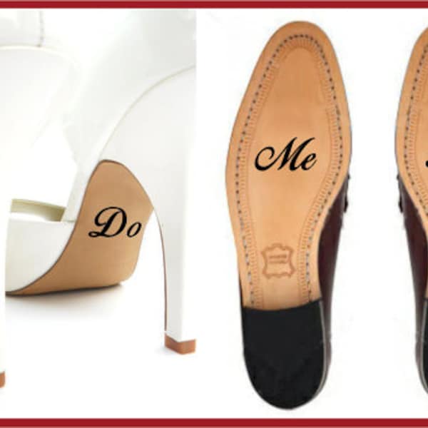I Do Shoe Stickers - Etsy