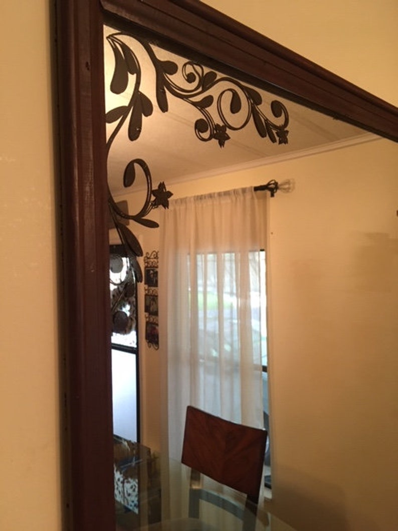 DIY Corner Scroll Vinyl Decal Car Window Decal Laptop Decal Tablet ...