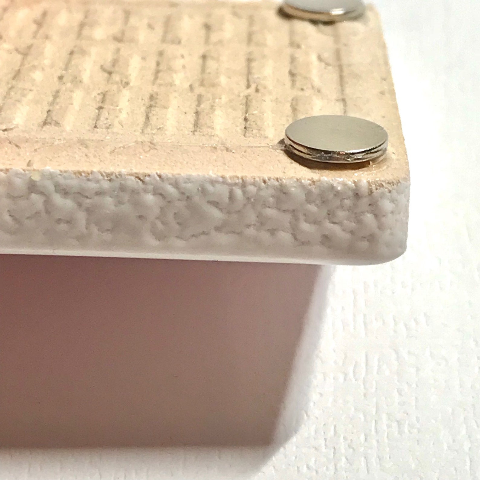 2 X 2 Tile Magnet Vinyl Letters Ceramic Tile - Etsy