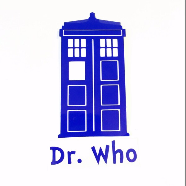 Tardis Wall Decal - Etsy