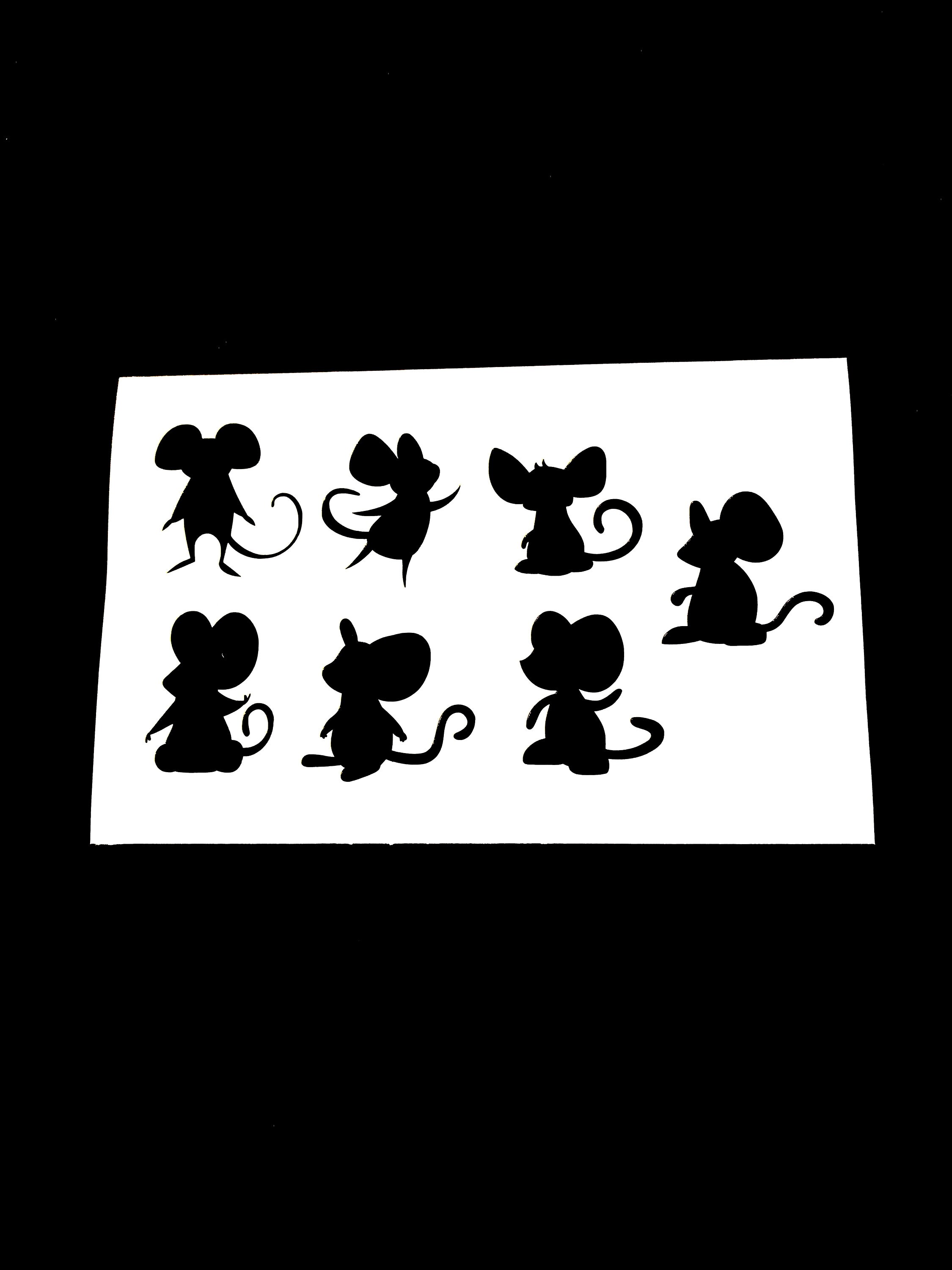 Set of 14 DIY Mice Decals for Your Mouse Homes Mouse Town - Etsy UK