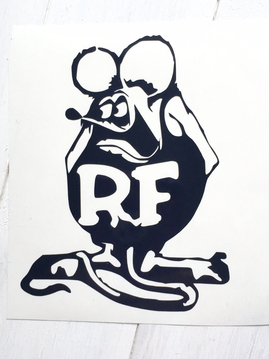 DIY Rat Fink Decal cut from Vinyl | Etsy
