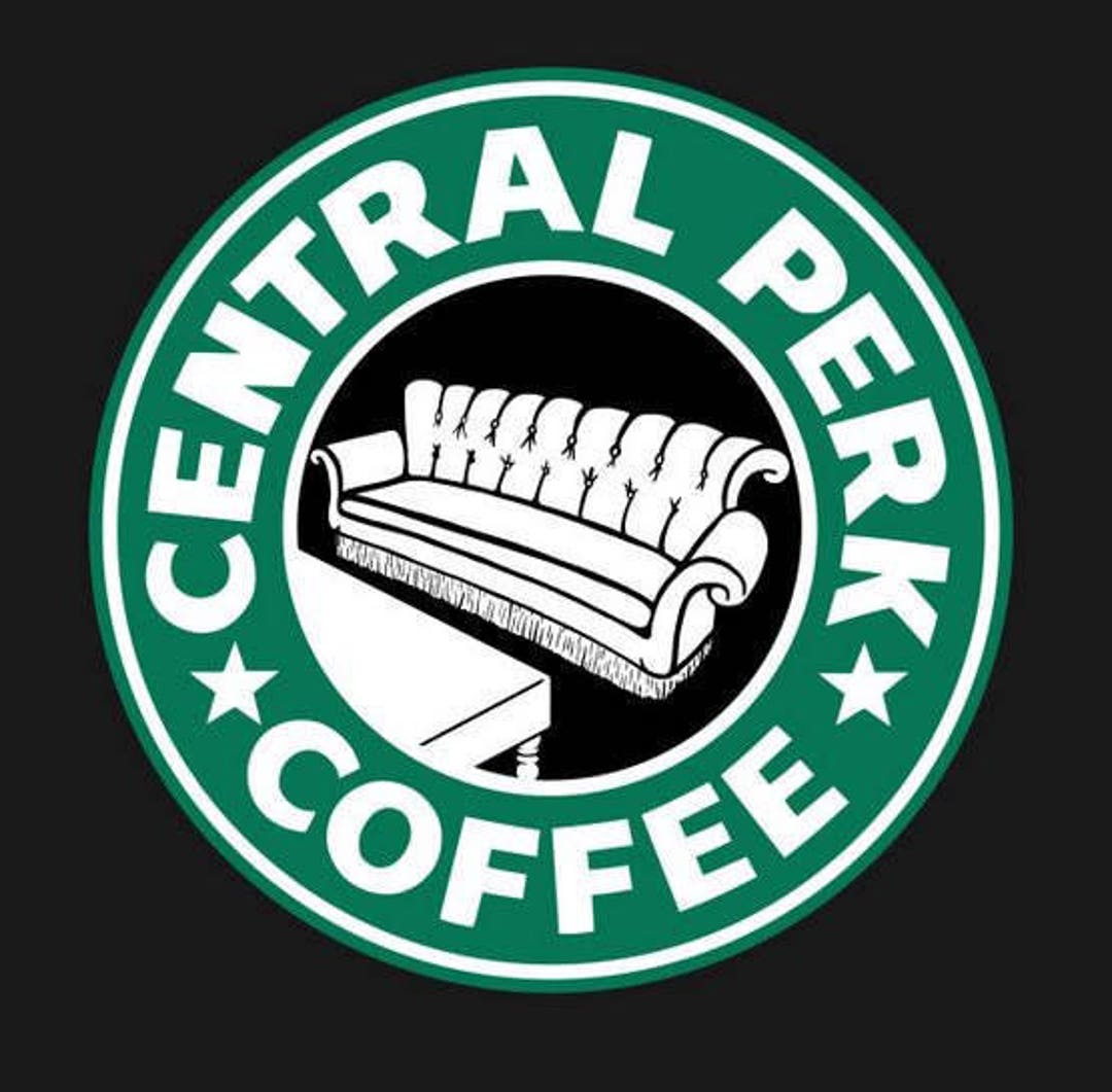 DIY Central Perk Coffee Vinyl Decal, Choose Size, Choose Vinyl Color ...