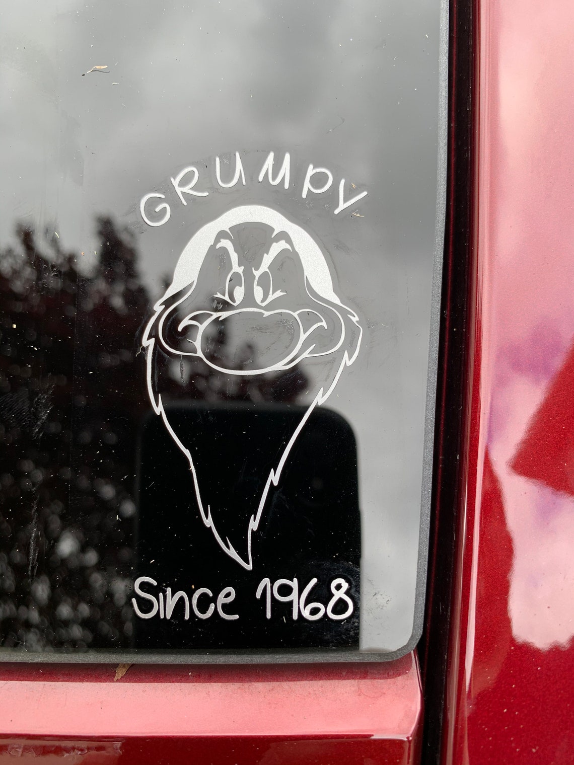 DIY Grumpy My Happy Face Vinyl Decal Coffee Cup Car Window - Etsy