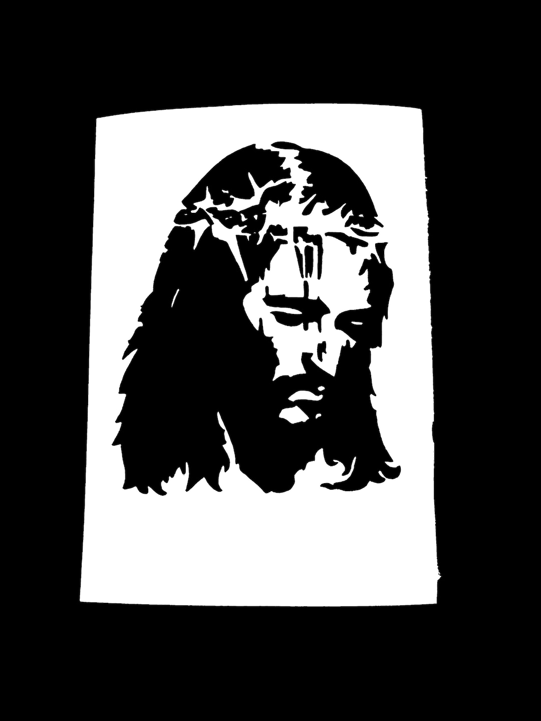 DIY Religious Vinyl Decal, Jesus - Etsy