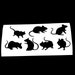 Set of 14 DIY Mice Decals for Your Mouse Homes Mouse Town - Etsy