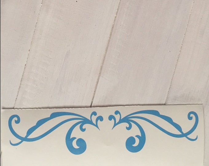 DIY Vinyl Accent Scrolls or Flourish Home Decor - Etsy