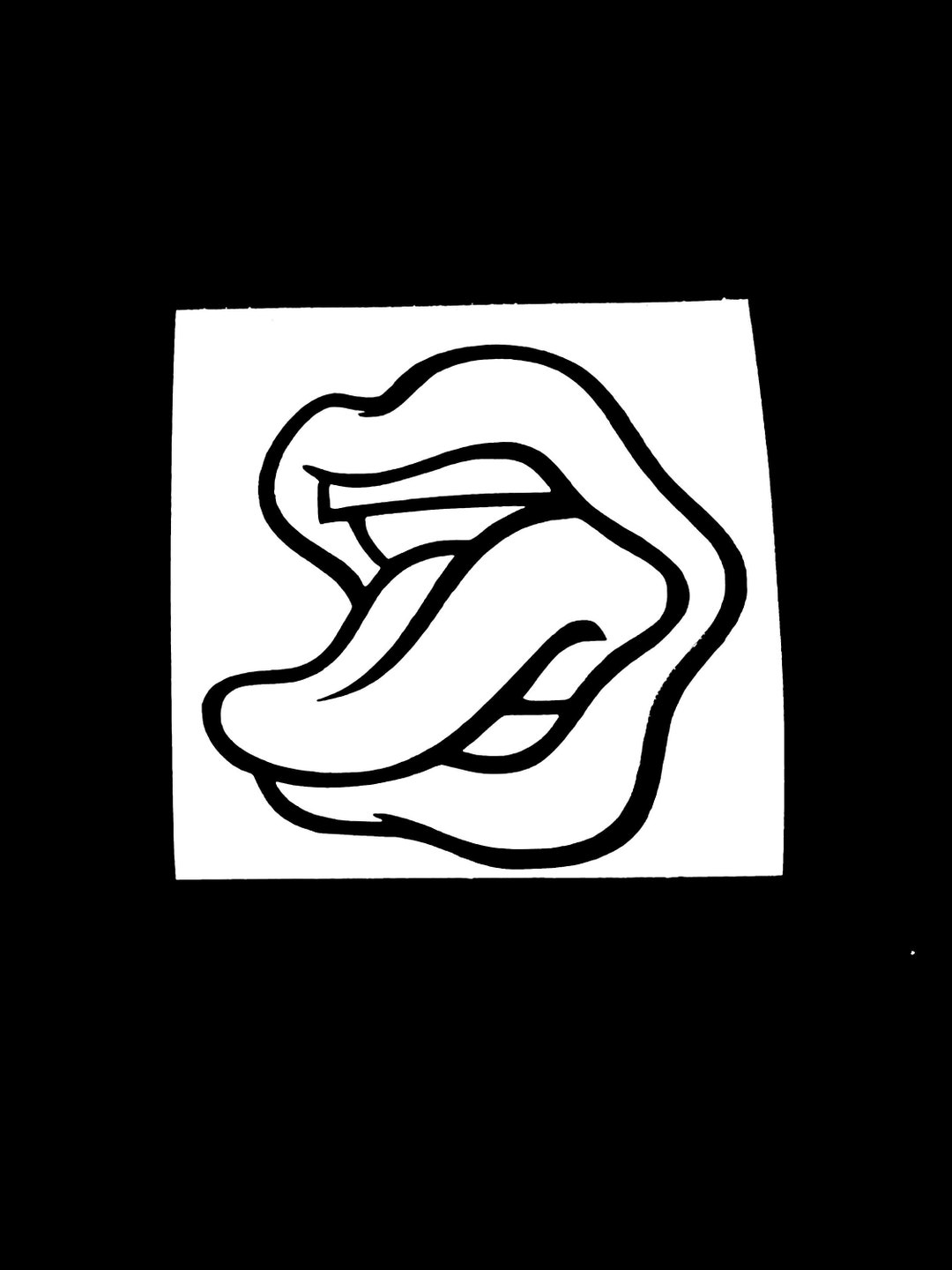 DIY Vinyl Decal, Tongue Sticking Out of Mouth - Etsy