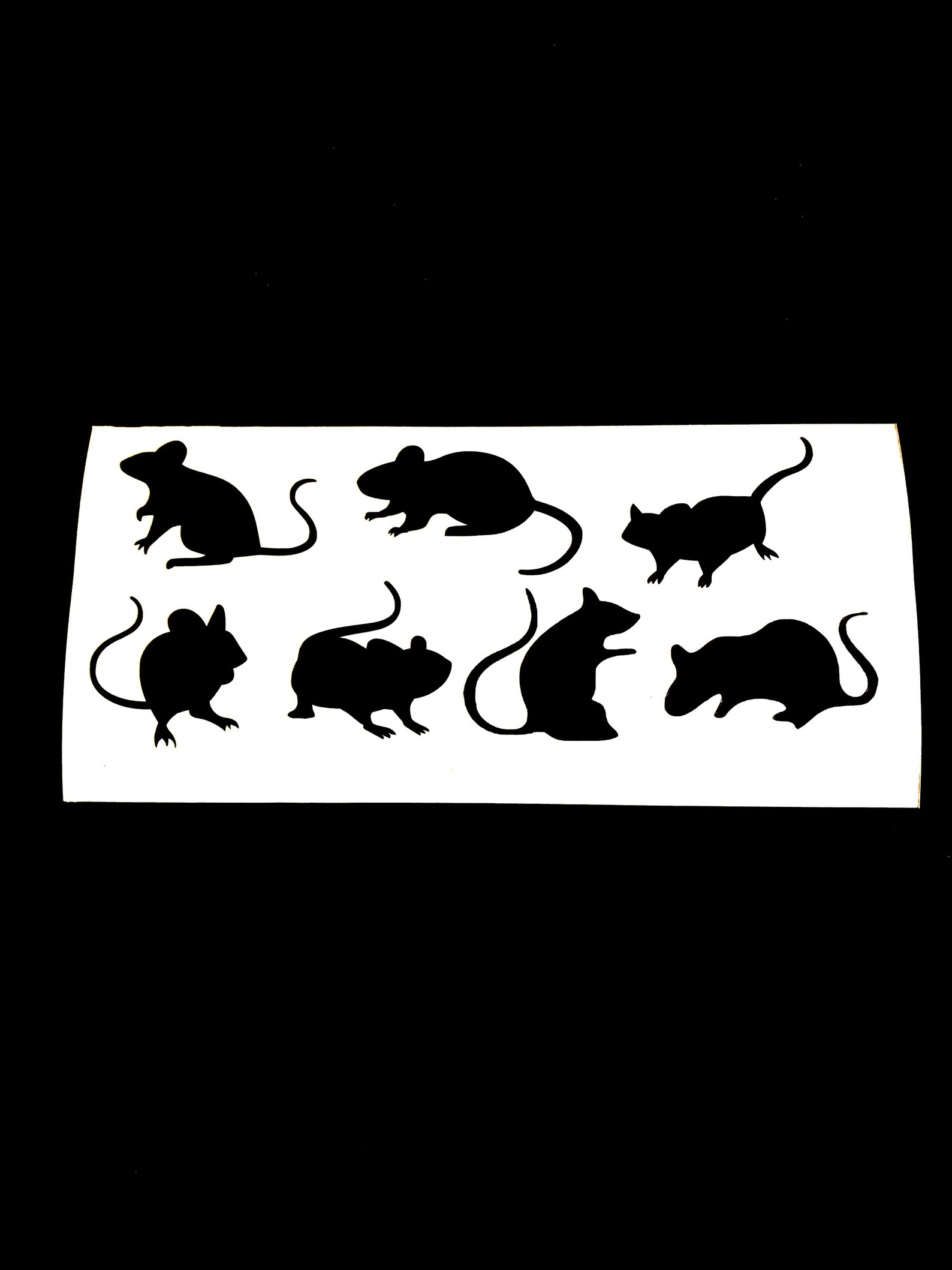 Set of 14 DIY Mice Decals for Your Mouse Homes Mouse Town - Etsy