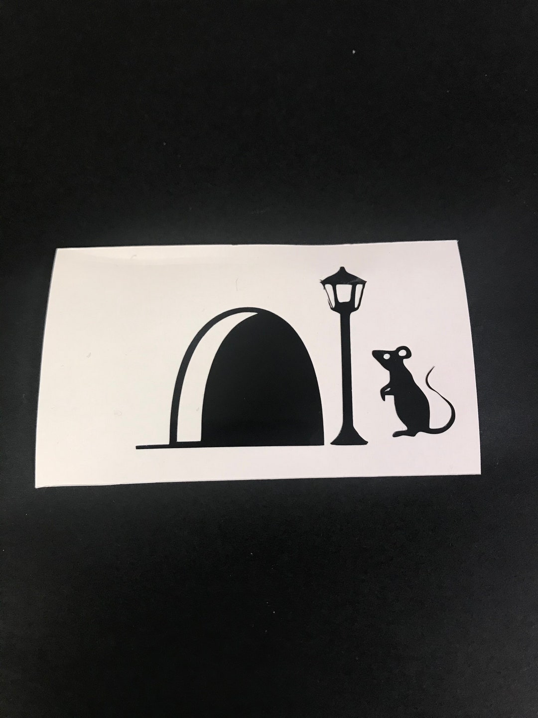 DIY Mouse House Vinyl Decal, Baseboard Decor - Etsy