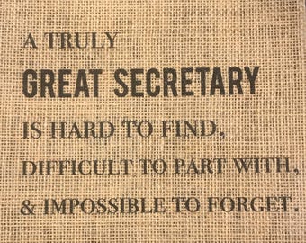 Secretary retirement | Etsy