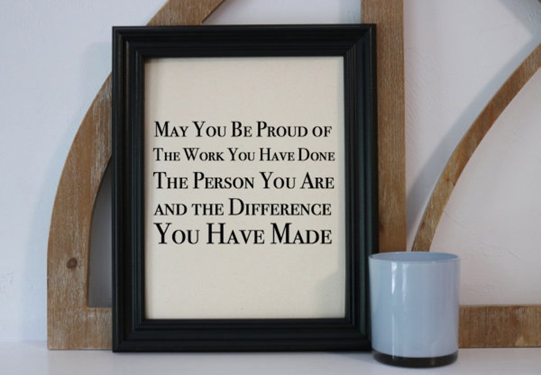 Retirement Canvas Print - Retirement Gift - Coworker Retiring - Etsy