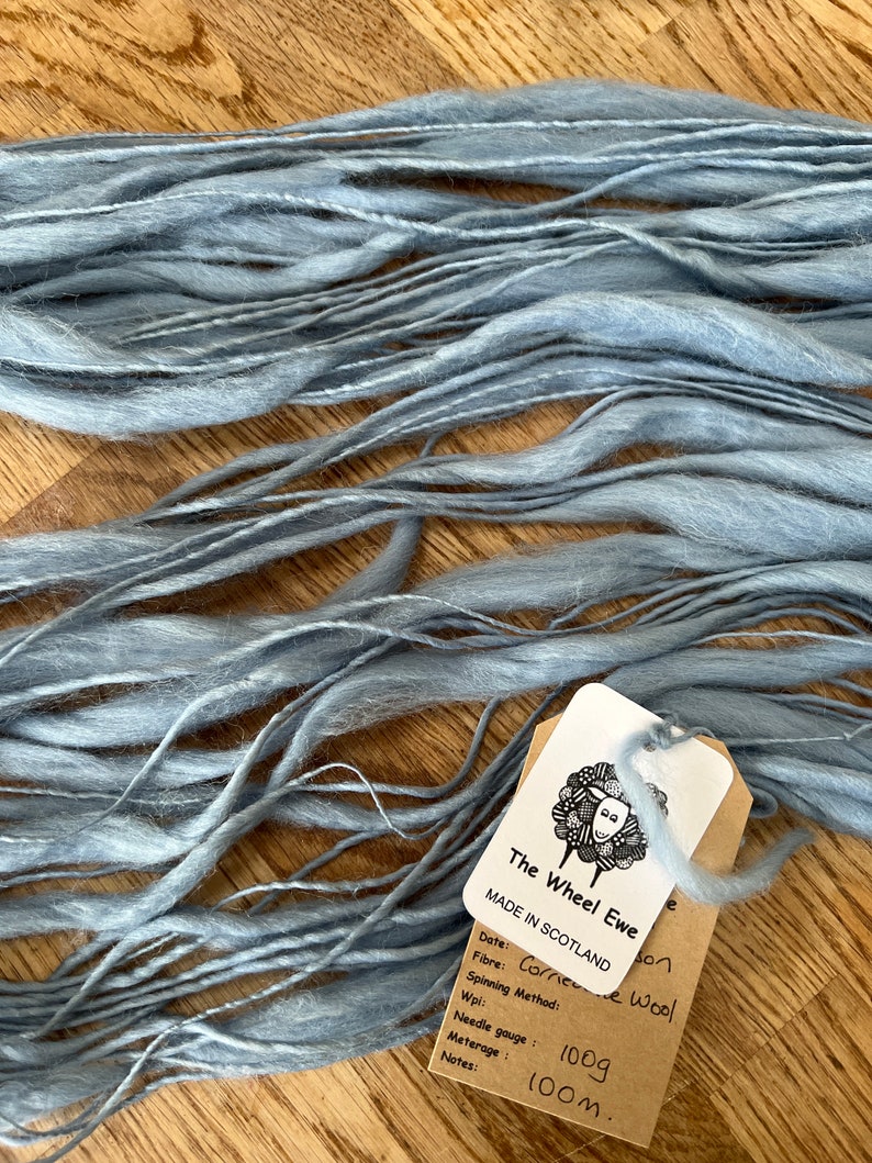 Hand Spun Thick & Thin Yarn - Etsy
