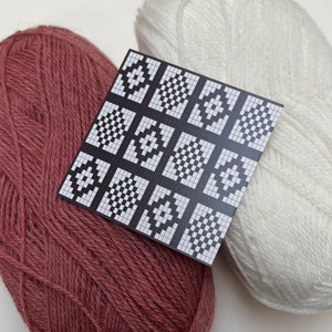 Scotland Sanquhar Knitting Kit - Shepherds Plaid Cowl - Etsy