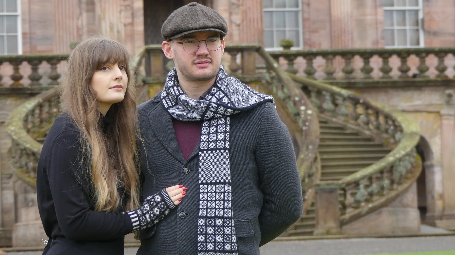 Sanquhar Knitting Kit - Sampler Scarf - Etsy UK