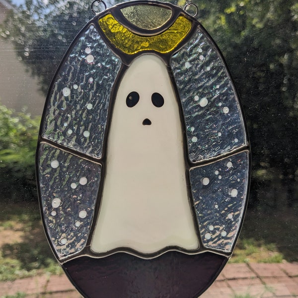 Stained Glass Ghost - Etsy