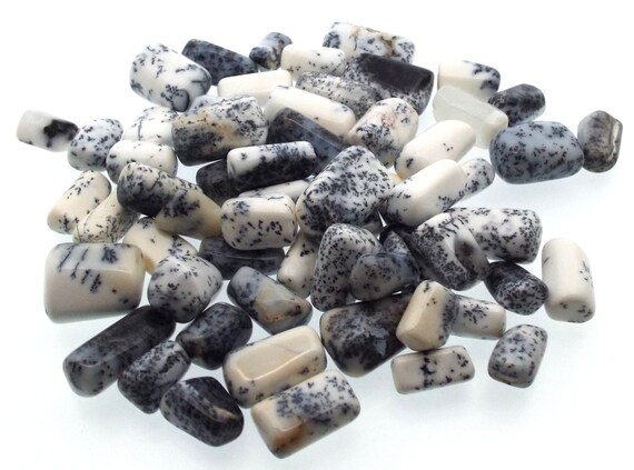 50gms Small Merlinite Tumbled Gemstones - Etsy