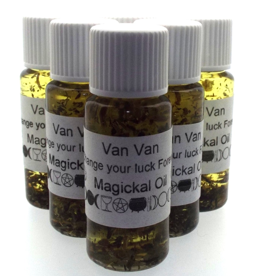 Van Van Magickal Anointing Incense Oil - Etsy