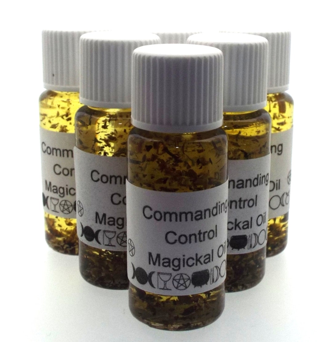 Commanding Magickal Anointing Incense Oil - Etsy