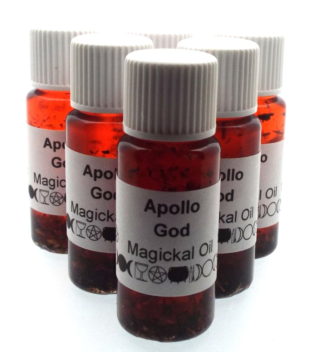 Apollo God Magickal Anointing Incense Oil - Etsy