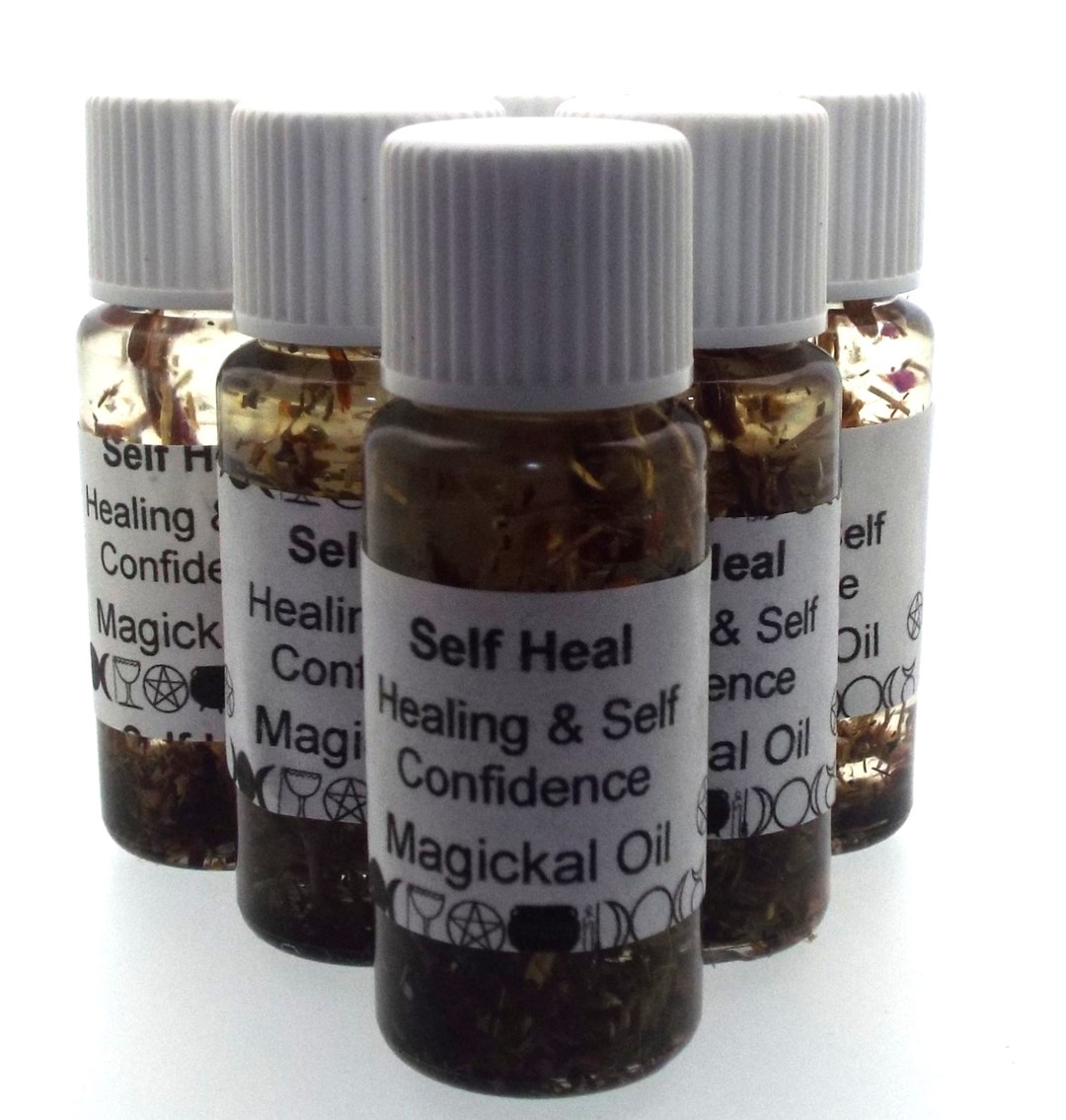 Self Heal Magickal Anointing Incense Oil - Etsy