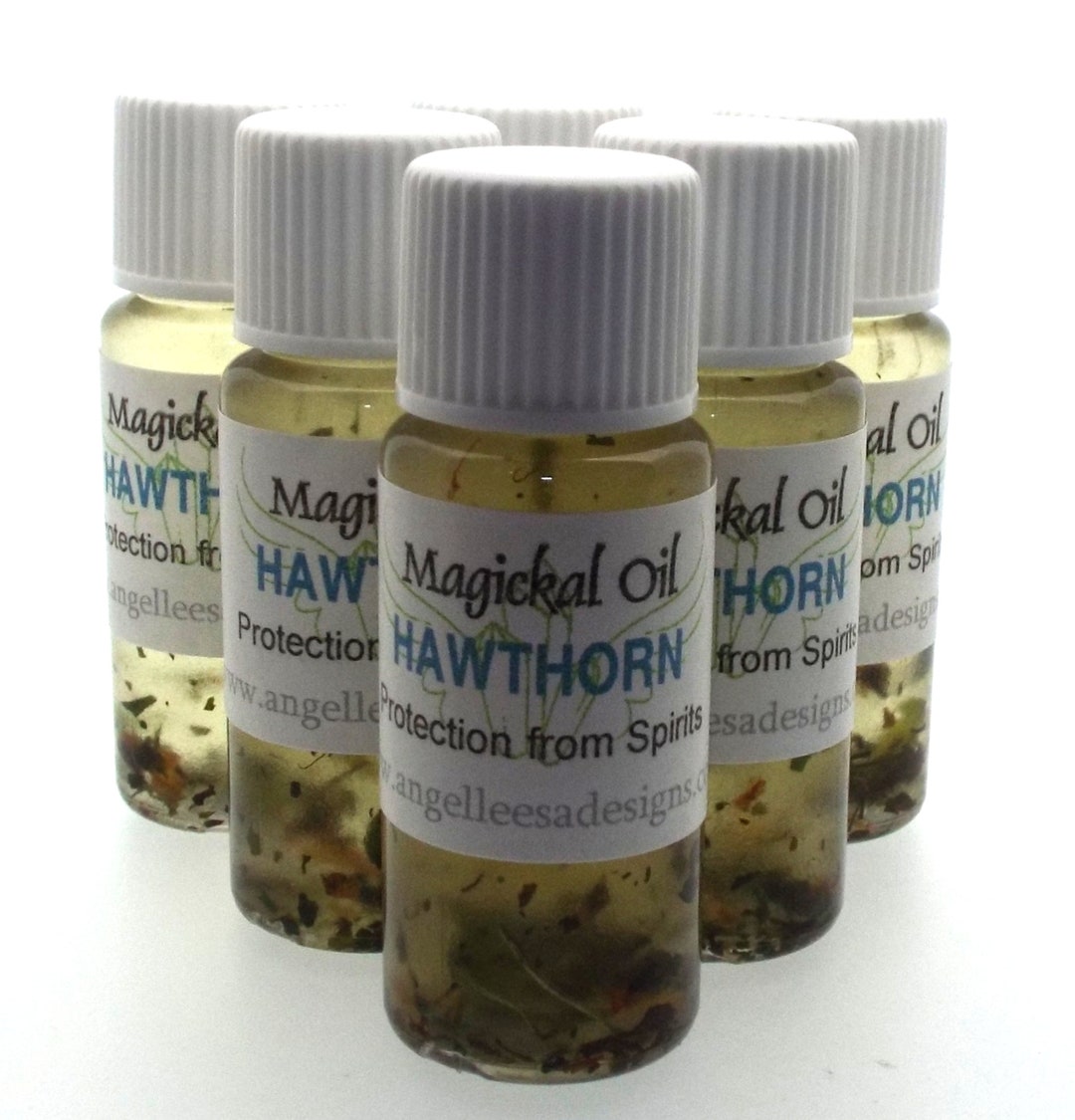 Hawthorn Magickal Anointing Incense Oil - Etsy