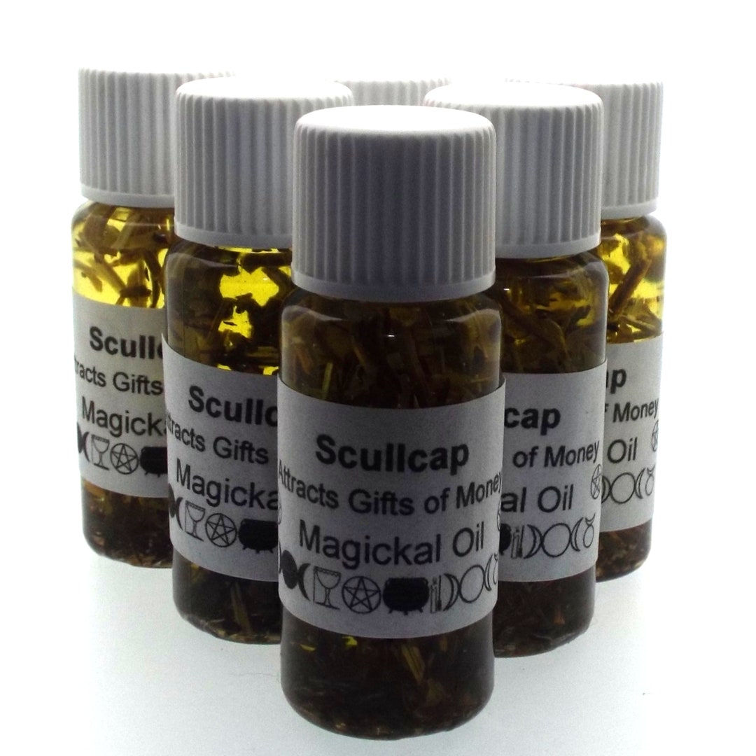 Scullcap Magickal Anointing Incense Oil - Etsy