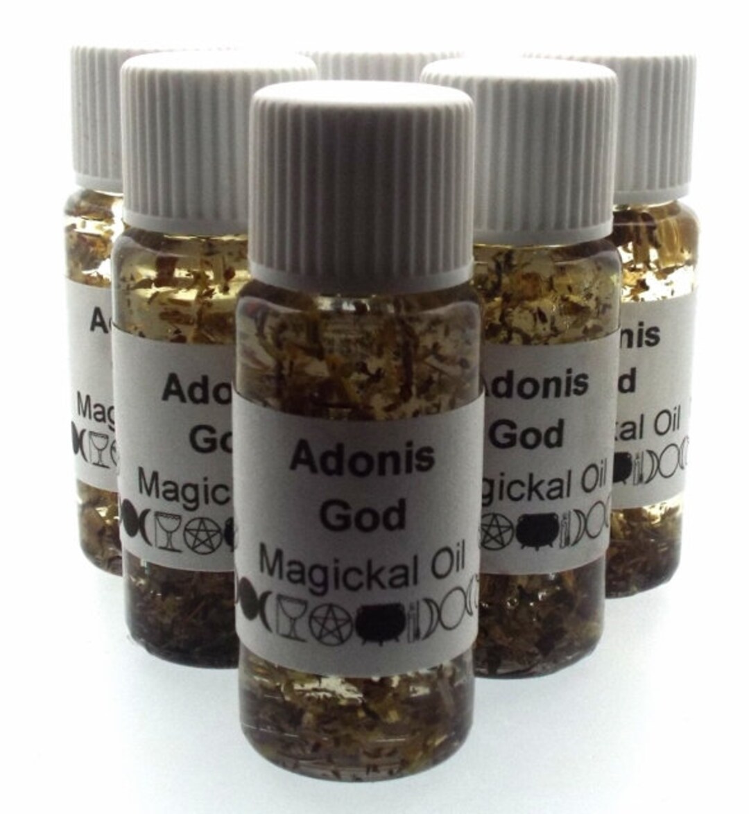 Adonis God Magickal Anointing Incense Oil - Etsy