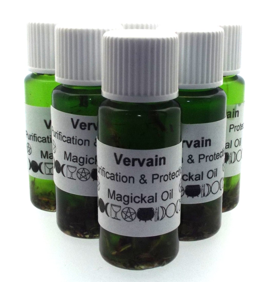 Vervain Magickal Anointing Incense Oil - Etsy